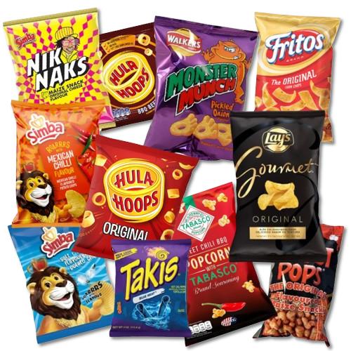 Chips and Pop Corn – Nik Naks, Simba, Fritos, Lays Gourmet, and Global ...