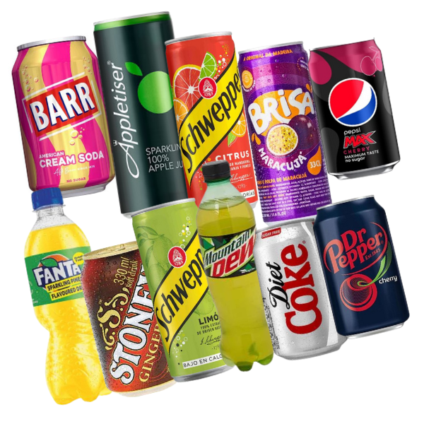Soft Drinks Carbonated – International Sodas and Fizz Online – The Yum ...