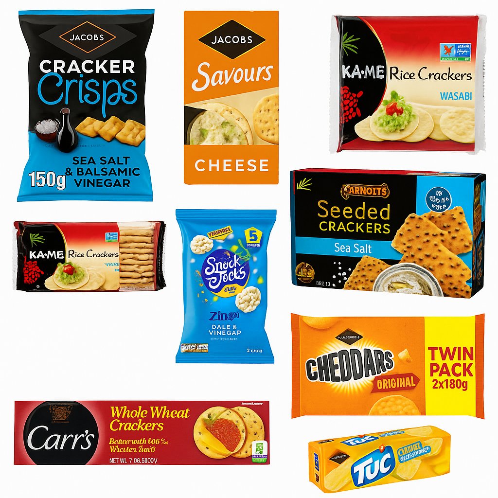 Crackers – Salty, Cheesy and Healthy Snack Favorites – The Yum Family Shop