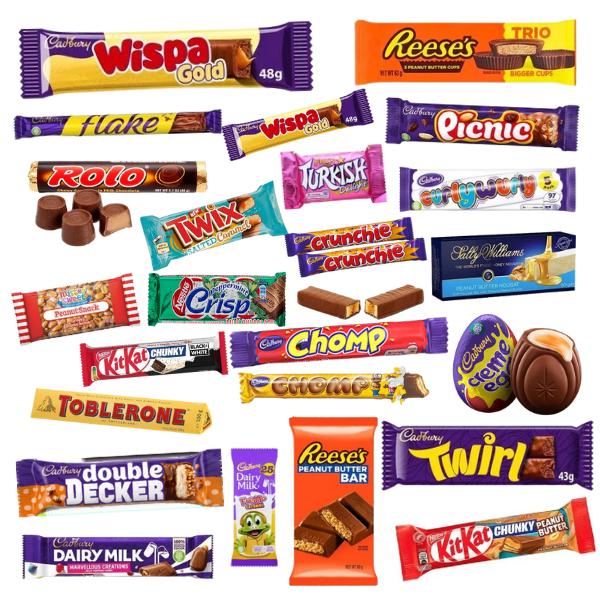 Chocolate Bars & Snacks – The Yum Family Shop