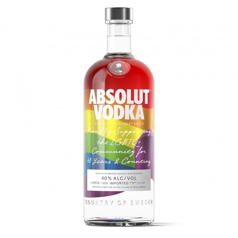 Absolut Rainbow Edition Vodka 700ml 40%Alc – The Yum Family Shop