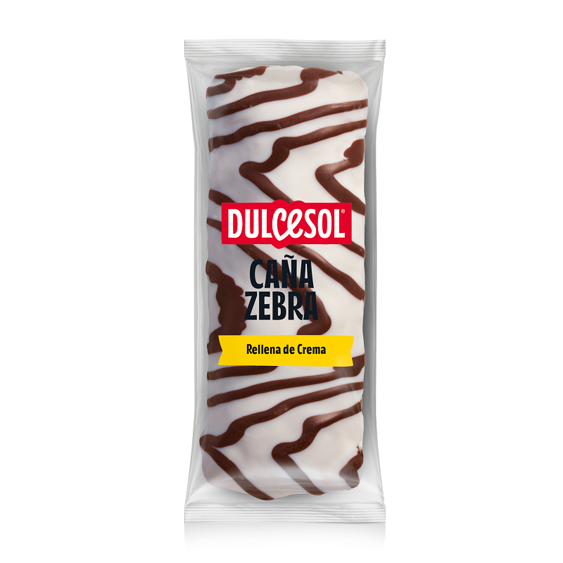 Dulcesol Zebra Cream Filled Pastry 80 g – Soft Cake Snack – The Yum ...