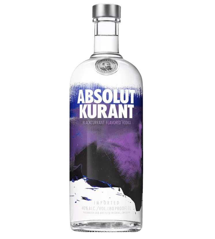 Absolut Vodka Kurant 1 L 40% Alc – The Yum Family Shop