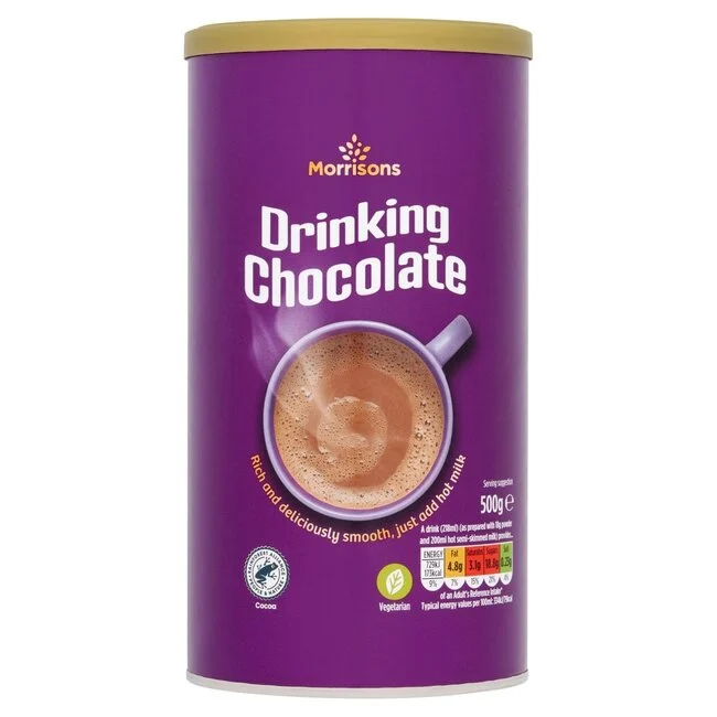 Morrisons Drinking Chocolate 500g – The Yum Family Shop