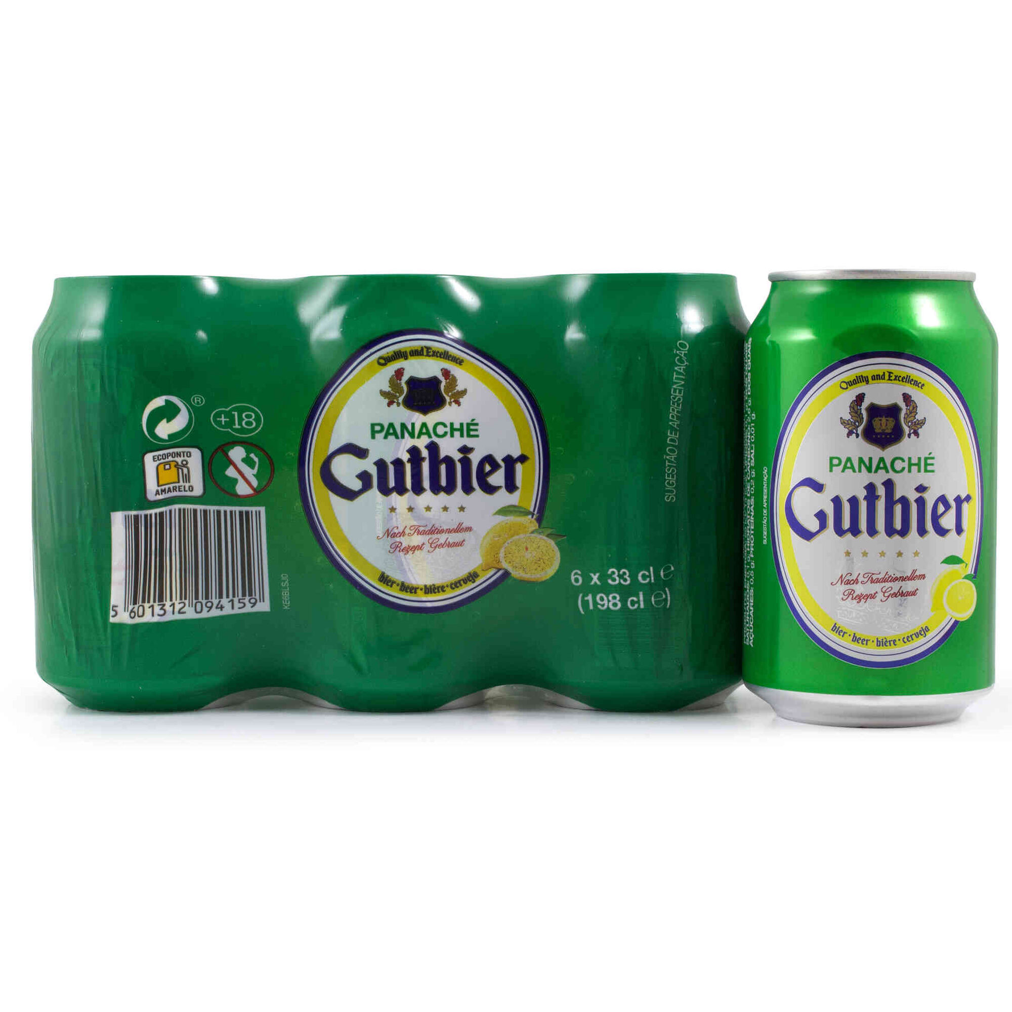 Panaché Lemon Gutbier – 6 x 330ml (5%) | Citrus Lager Beer – The Yum ...