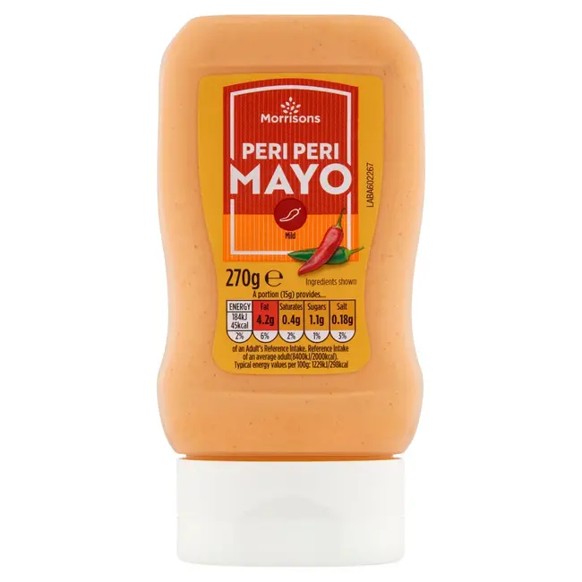 Peri Peri Mayo 270g Morrisons – The Yum Family Shop