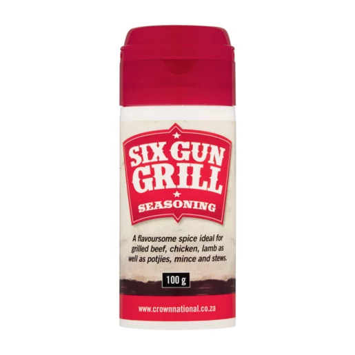 Six Gun Grill Seasoning 100g Shaker – The Yum Family Shop