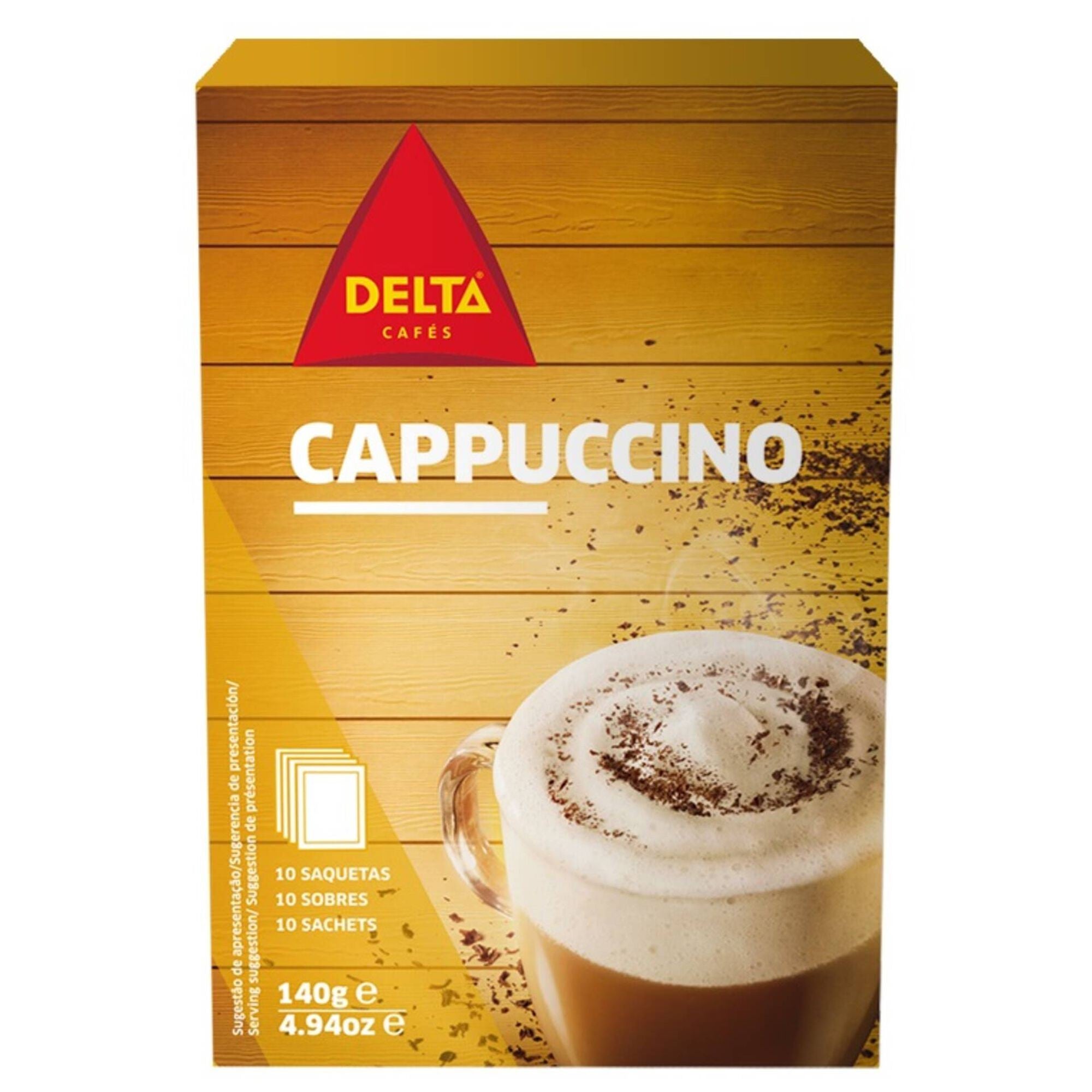 Delta Instant Cappuccino 10 x 14 grams – The Yum Family Shop