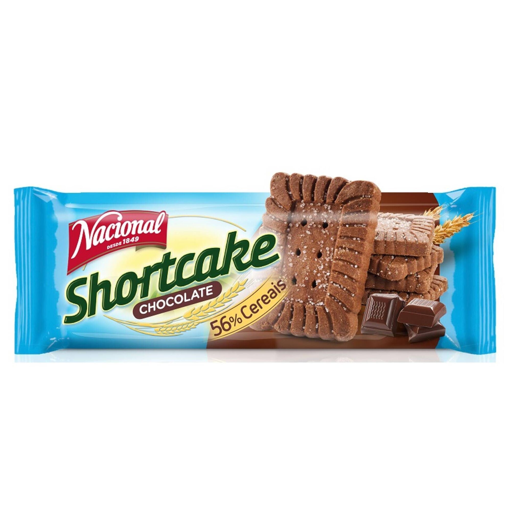 Nacional Chocolate Shortcake Cookies 180g | Classic Plain Chocolate ...